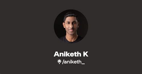 Aniketh K Linktree