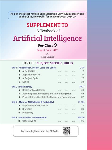 Supplement To Artificial Intelligence Class 9 Final Total Page 1 To 120 Final Ok Download
