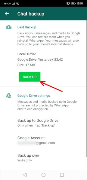 How To Backup And Restore WhatsApp Chat History In