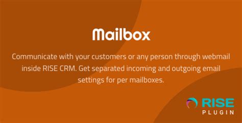 Mailbox Plugin For Rise Crm V14 Addon