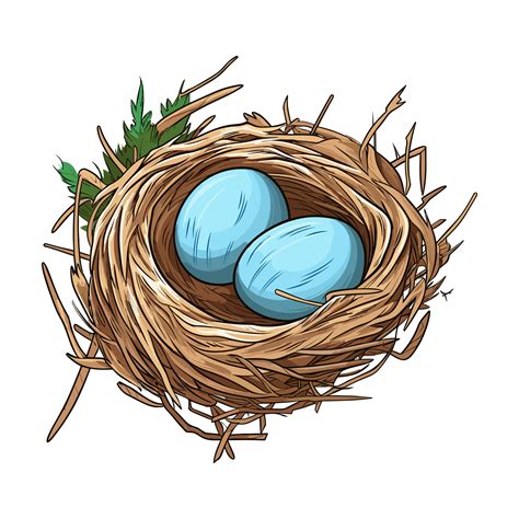 Bird Nest With Egg Clipart Illustration Of A Bird Nest With Egg