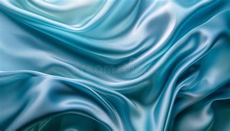 Abstract Wave Pattern On Silk Backdrop Creates Flowing Elegance Generated Stock Illustration