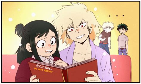 Midoriya Izuku Bakugou Katsuki Bakugou Mitsuki And Midoriya Inko Boku No Hero Academia