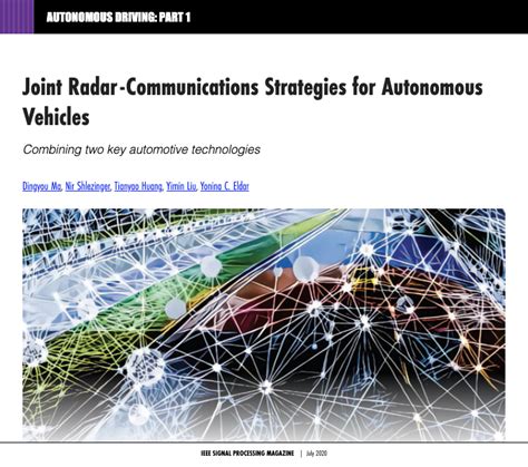 Ieee Signal Processing Magazine July 2020joint Radar Communications