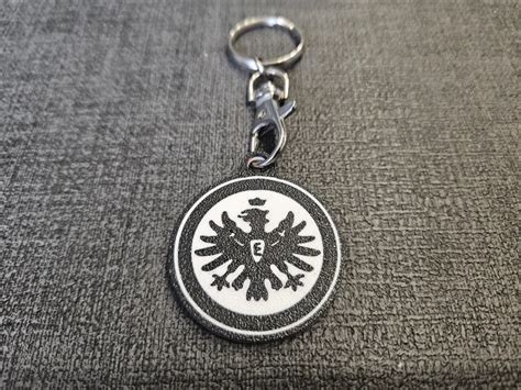 Eintracht Frankfurt Schlüsselanhängerdoppelseitig Von Ralf3d