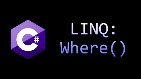 Linq Filtrare Con Where Tutorial 38 C Ita Youtube
