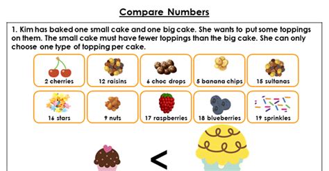 Year 1 Compare Numbers Lesson Classroom Secrets Classroom Secrets