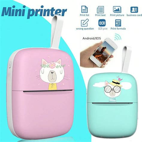 Mini Printer Stickerpapier Thermisch Stickerpapier Voor Mini Printer Sticker Maker Zelfklevend