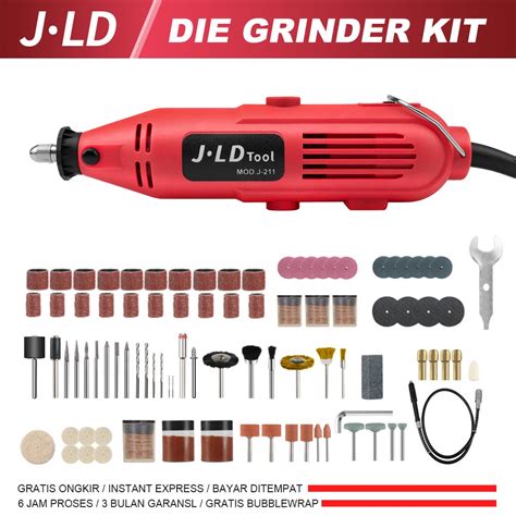 Jual Jld Mini Die Grinder 95pcs Set J211 Gerinda Mini Grafir Grinda