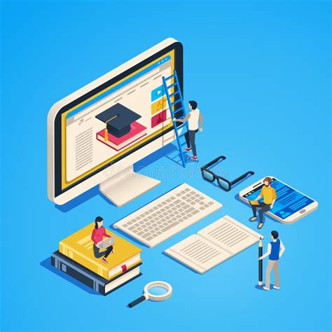 Computer Classroom Learning Stock Illustrations 13738 Computer