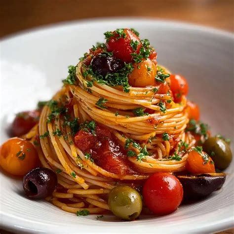 Pasta Puttanesca Recipe Bridalrecipes
