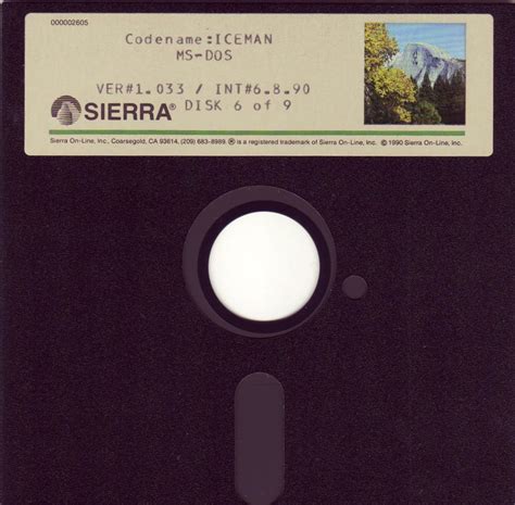 Code Name Iceman 1989 Box Cover Art Mobygames