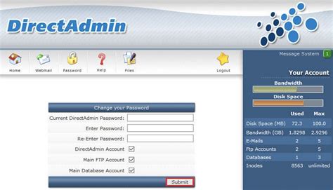 DirectAdmin Nedir Hosting Com Tr