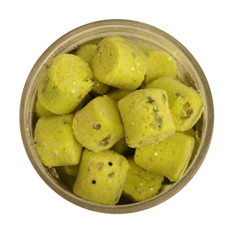 Berkley Gulp Powerbait Trout Nuggets Chunky Charteuse