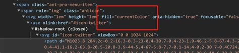 🧐 问题 Ant Design Pro 菜单栏路由图标使用 Iconfont ，但是在选中的时候字体图标的颜色没有改变？ · Issue
