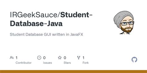 GitHub IRGeekSauce Babe Database Java Babe Database GUI Written In JavaFX