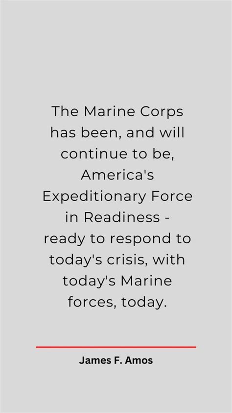 General James Amos A Legacy Of Leadership And Dedication