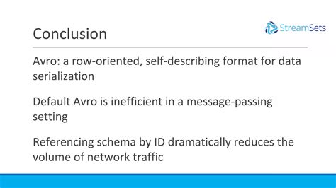 kafka summit sf 2017 efficient schemas in motion with kafka and