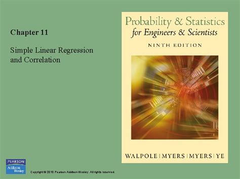 Chapter Simple Linear Regression And Correlation Copyright