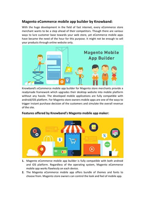 Ppt Magento Ecommerce Mobile App Builder By Knowband Powerpoint Presentation Id 7901110