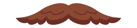 Premium Vector Photo Booth Element Mustache Illustration