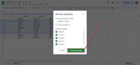 How To Remove Duplicates In Google Sheets