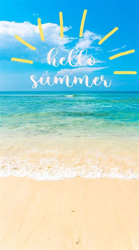 🔥 Free Download Delightful Summer Wallpaper Ideas Hello Beach By