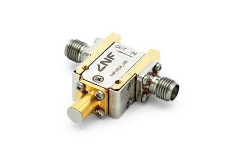 Small 4 12 GHz Single Junction Isolator Circulator Low Noise Factory