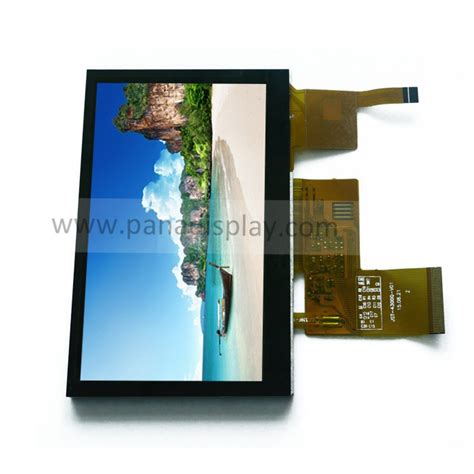 4 3 นิ้วความละเอียด 480 × 272 จอแสดงผล Tft Pin 40 กับซัพพลายเออร์แผงสัมผัส Capacitive และ