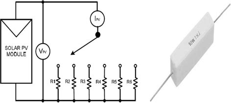 The Varying Resistance Load And The 10 W Power Resistor Download Scientific Diagram