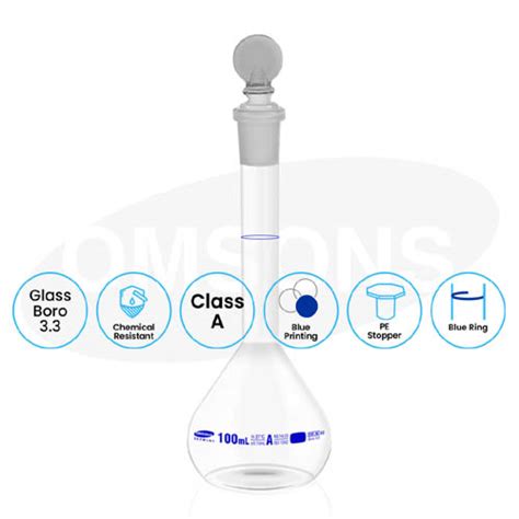 Volumetric Flask Class A Elite Scientific And Meditech Co