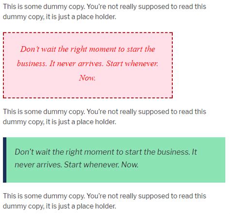Style Block Quotes In Wordpress Its So Simple But So Awesome