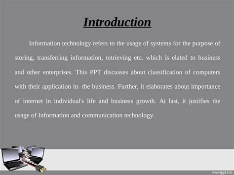 Introduction To Information Technology