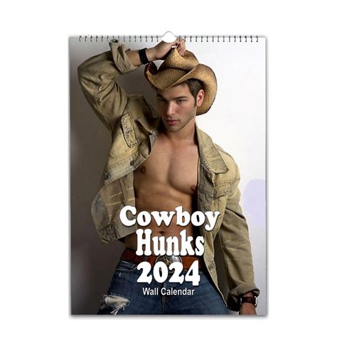 Cowboy Hunks Pinups Calendar Id By Brian Hill Printblur