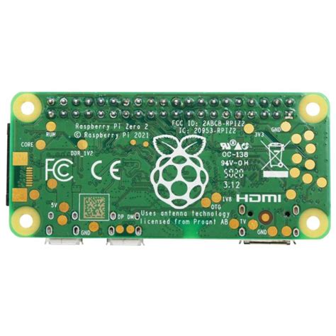 raspberry pi zero 2 with header wireless cam conn