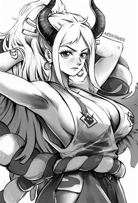 Yamato One Piece Drawn By Miss Faves Danbooru