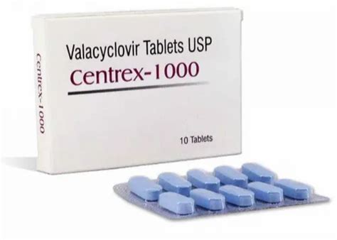 Centrex Valacyclovir Usp Tablets Packaging Type Box At Best Price In Nagpur