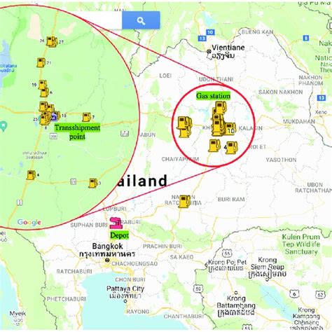 Node Locations For The Case Study Download Scientific Diagram