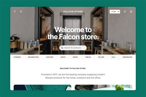 Deity Falcon Pwa Storefront Made With React Js