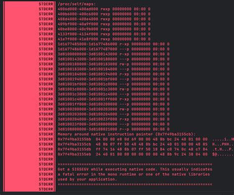 proc self maps error while starting fivem server server discussion cfx re community