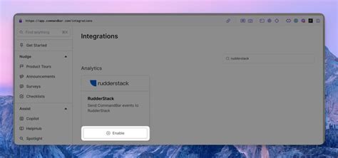 Rudderstack Integration Command Ai Docs