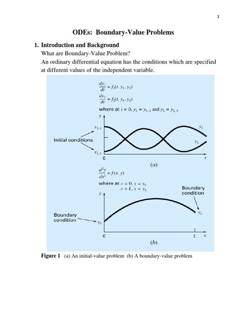 Odes Boundary Value Problems 1 Introduction And Background Pdf Thermal Conduction Equations