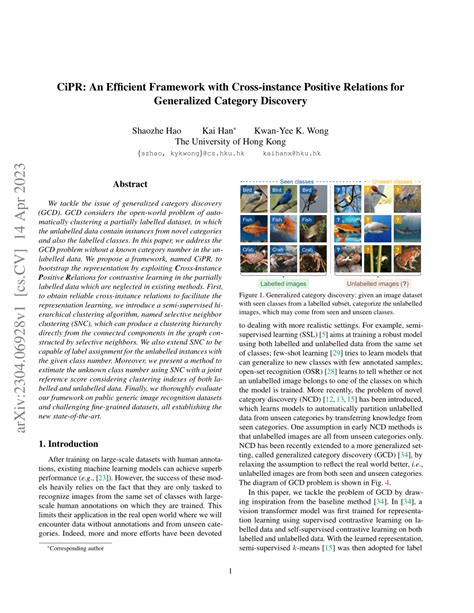 Pdf Cipr An Efficient Framework With Cross Instance Positive