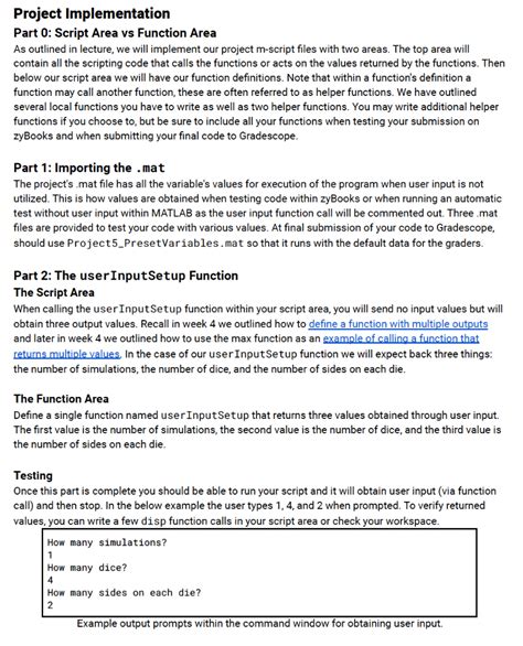 Project Implementation Part 0 Script Area Vs