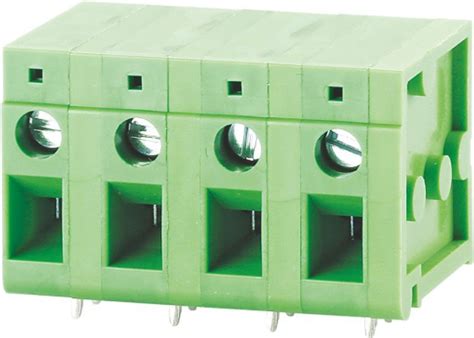 중국 Pcb 모듈식 직각 터미널 블록 커넥터 75mm 제조업체 공장 Made In China Wanjie