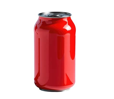AI Generated Red Soda Can Isolated On Transparent Background 42409569 PNG