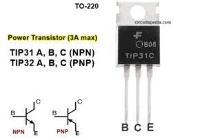 TIP C Transistor Datasheet Uses Pinout TIP B TIP A