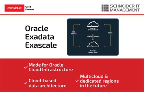 oci kosten sparen mit oracle exadata exascale schneider it management