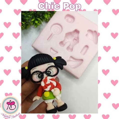 Chic Pop Moldes De Silicone Angélica Barbosa