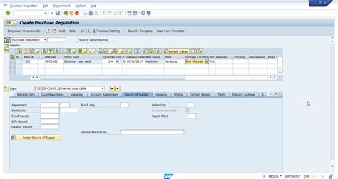Source List In SAP MM